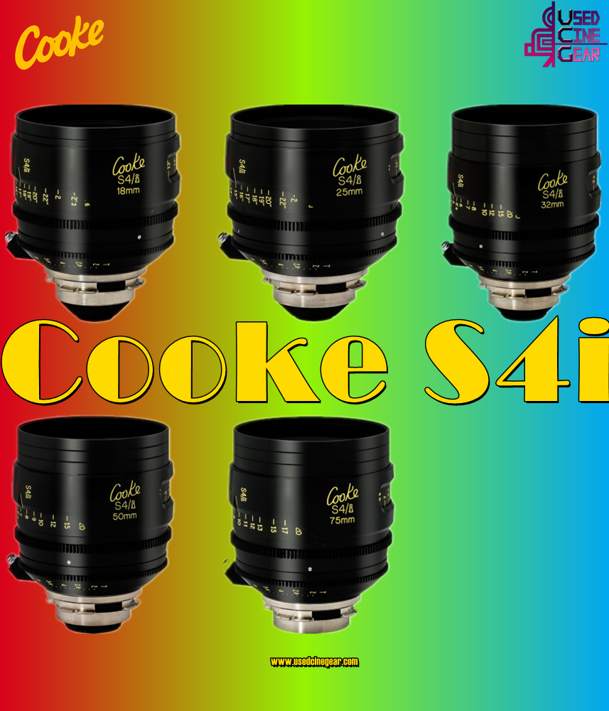 Used Cooke S4i Cinema Lens Kit(5pcs)
