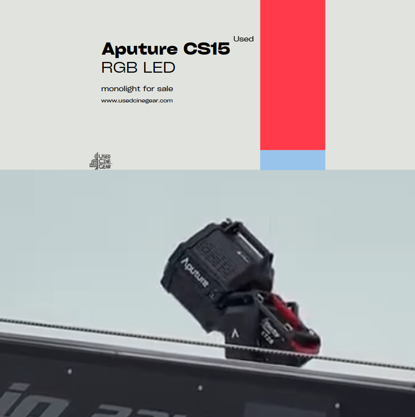 Used Aputure Electro Storm CS15 RGB LED Monolight