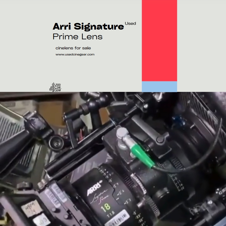 Used Arri Signature Prime FF Lens Set (9pcs)